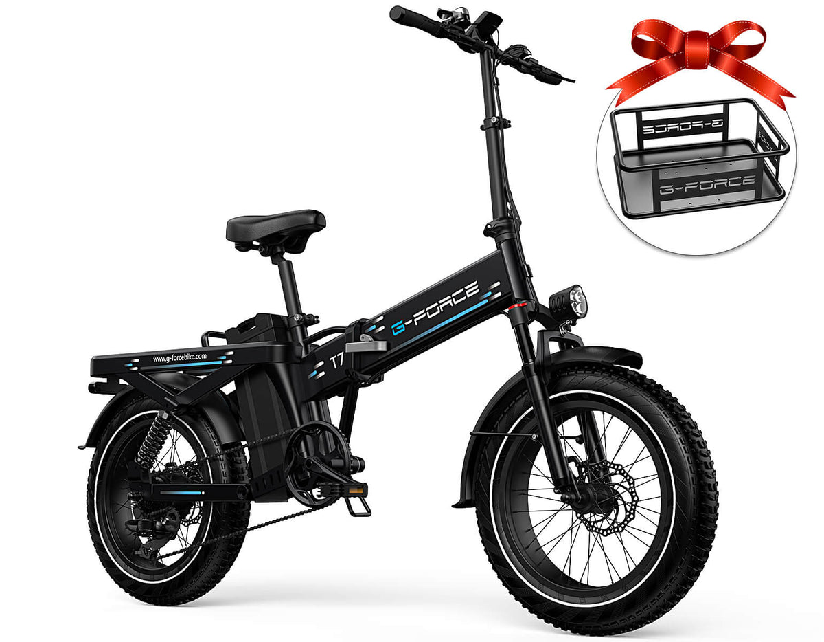 G-FORCE T7 Long Range 750W 48V All Terrain Fat Tire Electric Bike - Zoom Electric Bikes