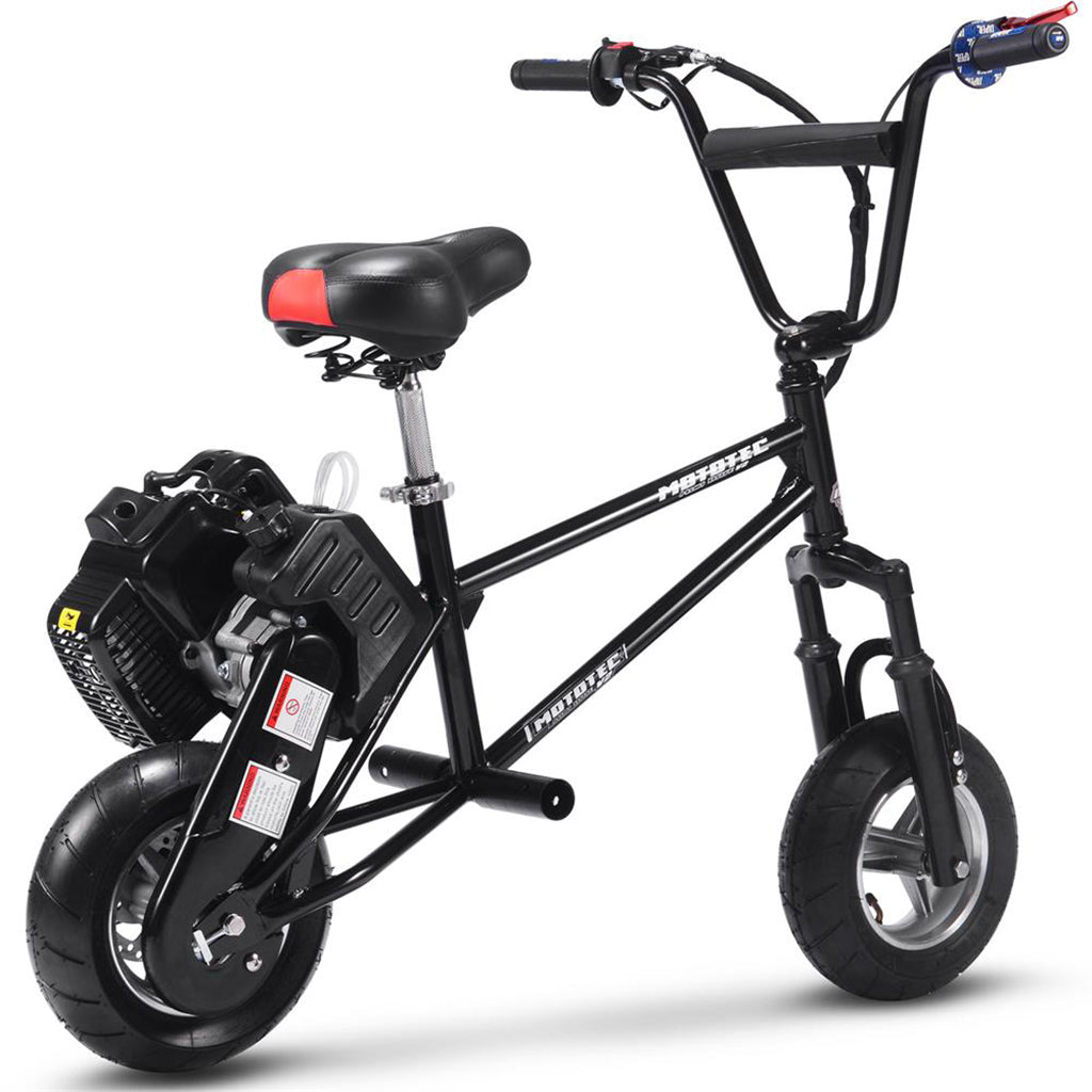 MotoTec 49cc Gas Mini Bike V2 - Zoom Electric Bikes