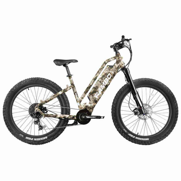 RAMBO THE REBEL STEP THRU 1000W 48V Mountain Electric Bike - Zoom ...