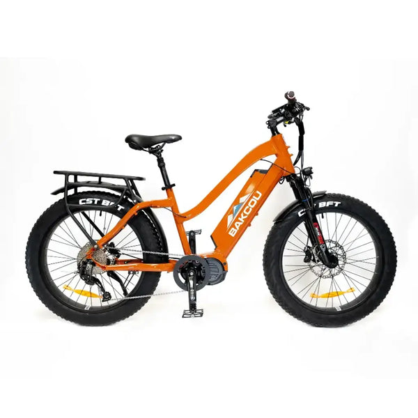 Bakcou Mule Step Through (ST) 24" Fat Tire Electric Hunting Bike - Zoom ...