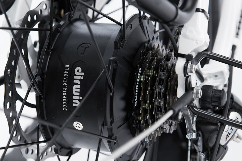 Dirwin Seeker Step-Thru 750W 48V All-Terrain Fat Tire Electric Bike - Zoom Electric Bikes