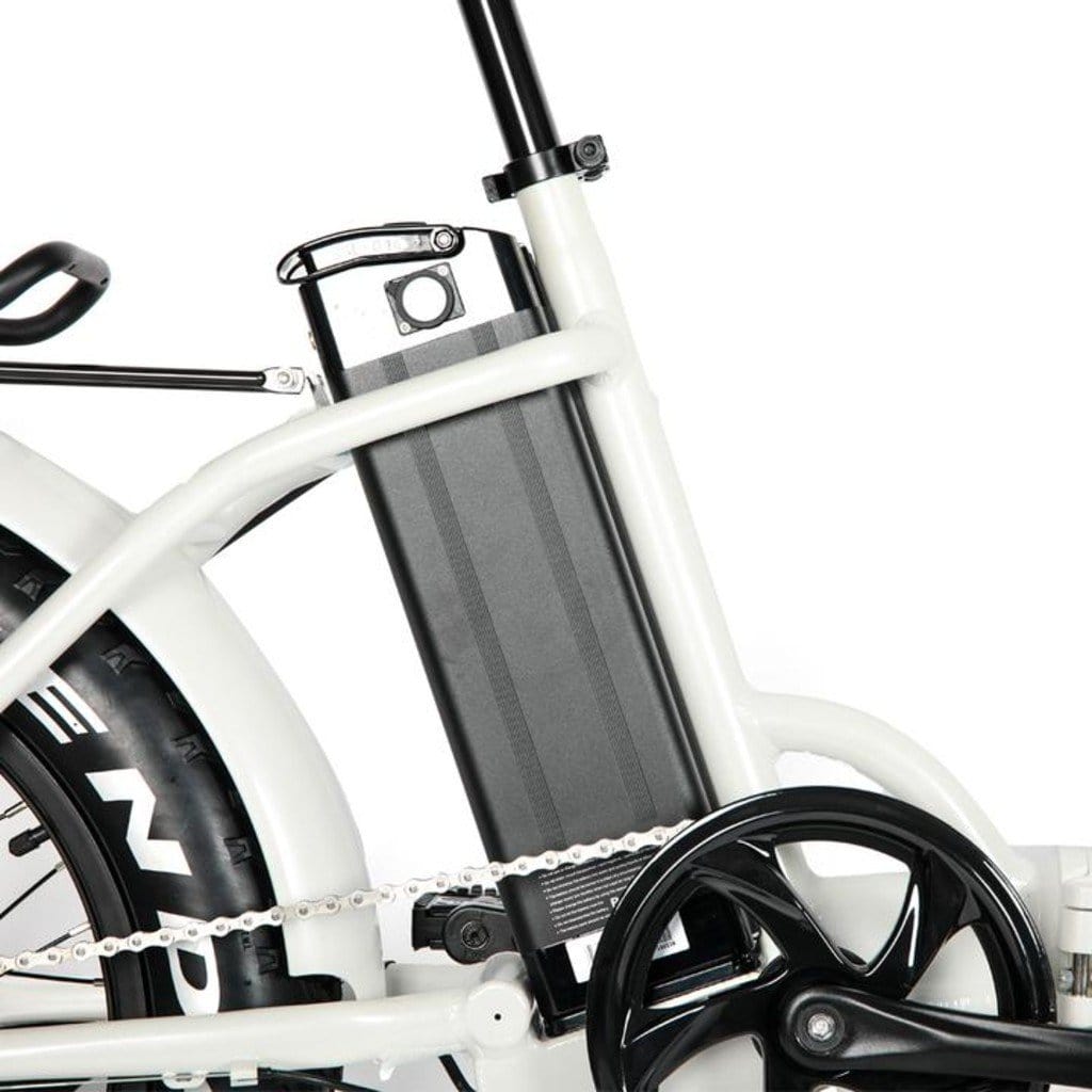 EUNORAU E-FAT-STEP 500W 48V Step-Through Fat Tire Folding Electric Bik ...