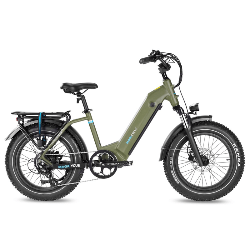 Magicycle Ocelot Pro 750W 52V Step-Thru Fat Tire Electric Bike - Zoom ...