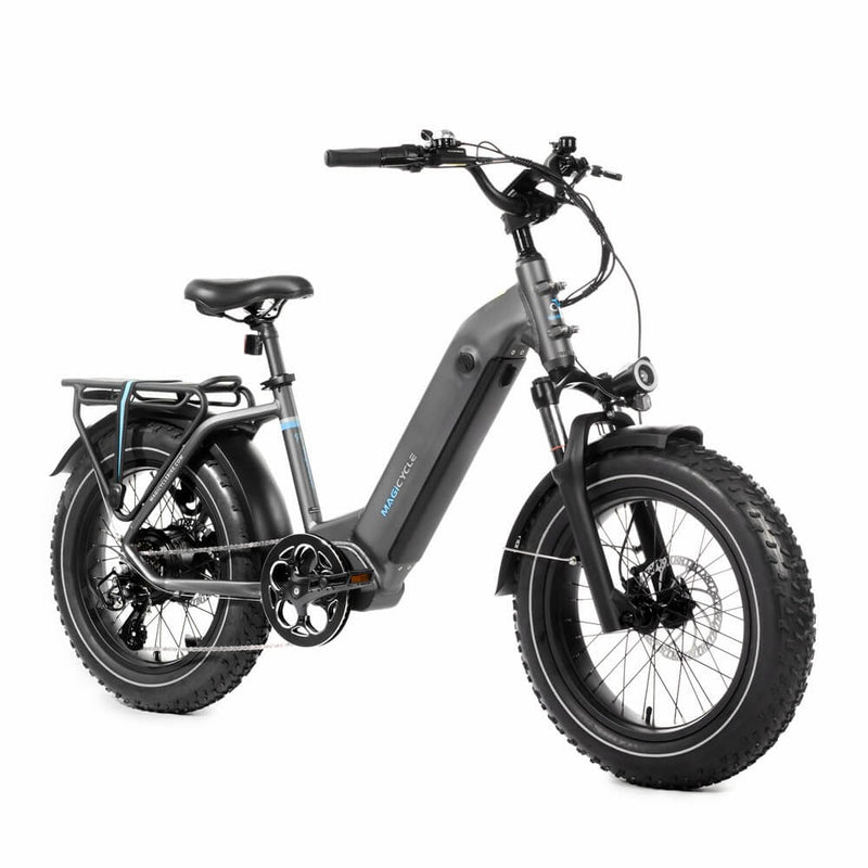 Magicycle Ocelot Pro 750W 52V Step-Thru Fat Tire Electric Bike - Zoom ...