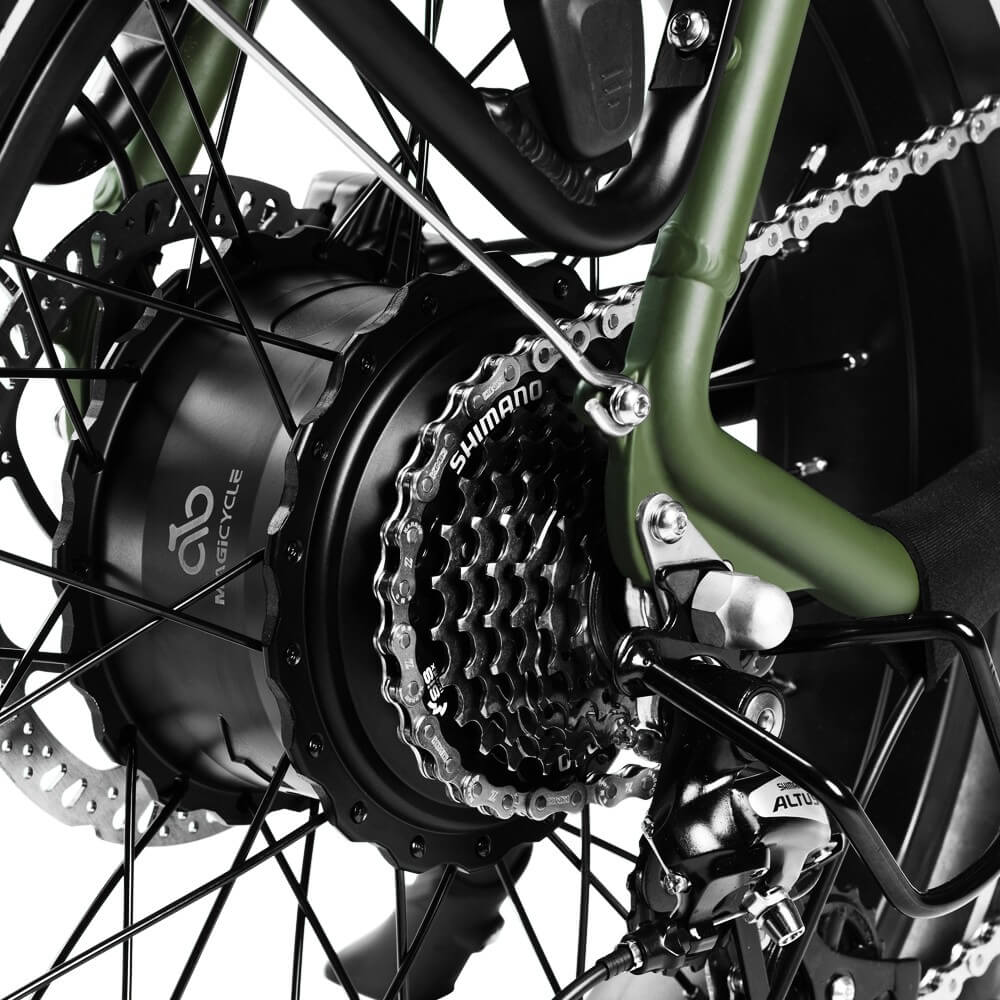 Magicycle Ocelot Pro 750W 52V Step-Thru Fat Tire Electric Bike - Zoom ...