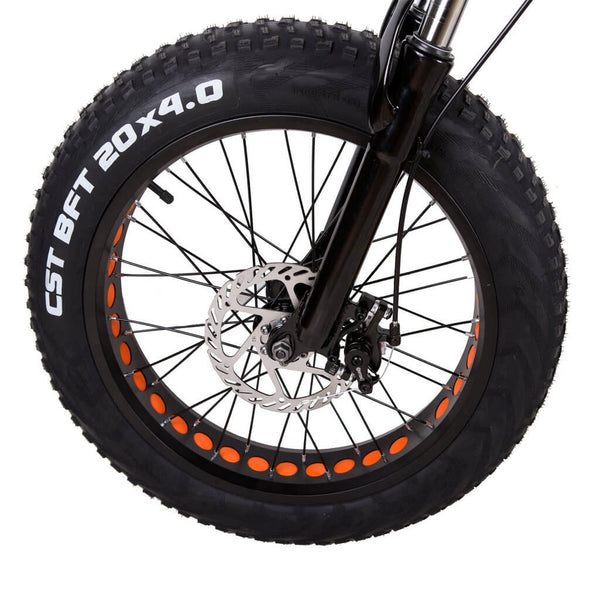 Nakto Mini Cruiser 20" Fat Tire Electric Bike 300W 36V - Zoom Electric ...