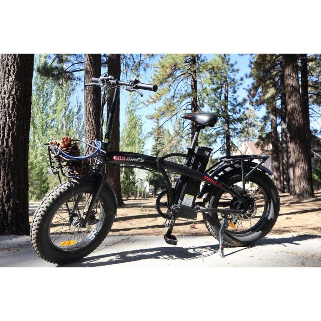 Revi Bikes Rebel Fat Tire 500W 48V Folding Electric Bike - Zoom ...