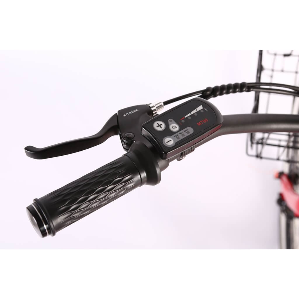 X-Treme Newport Elite Max 36V 350W Beach Cruiser Electric Bike - Zoom ...