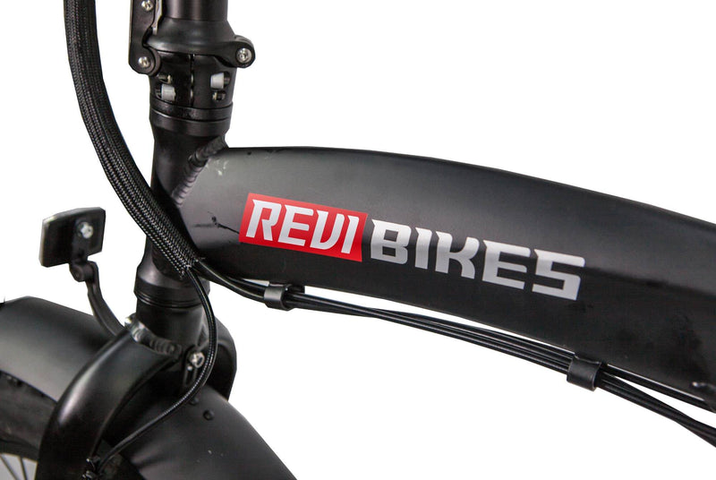Revi Bikes Rebel Fat Tire 500W 48V Folding Electric Bike - Zoom ...